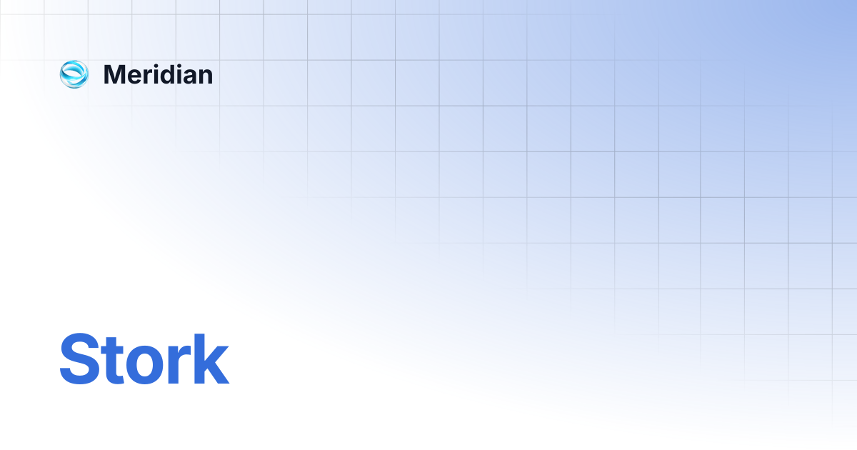 Stork | Meridian